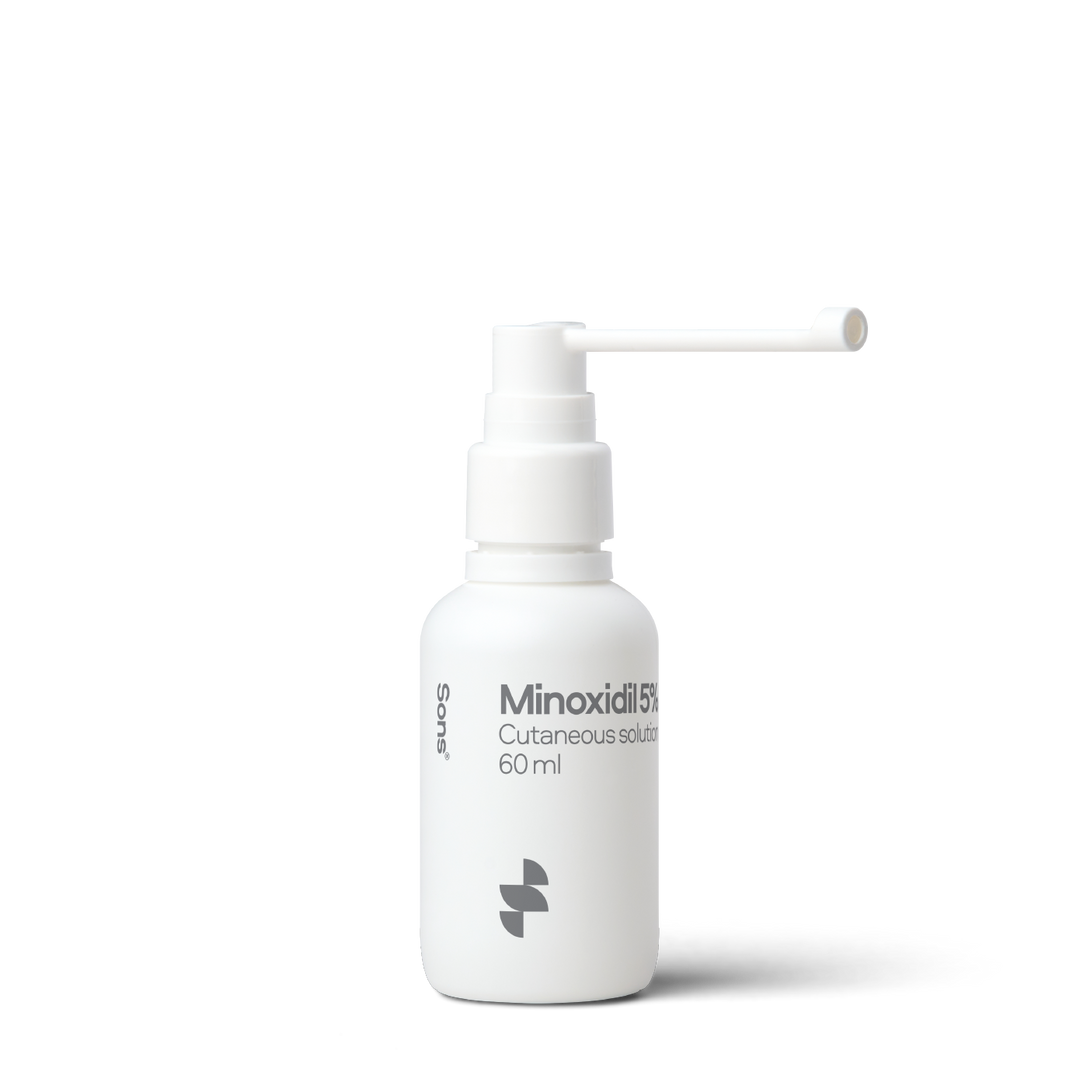 Buy Minoxidil Spray from £14/month | Sons UK