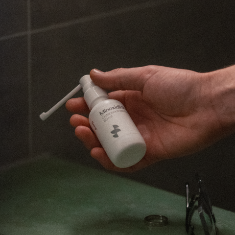 Buy Minoxidil Spray from £14/month | Sons UK